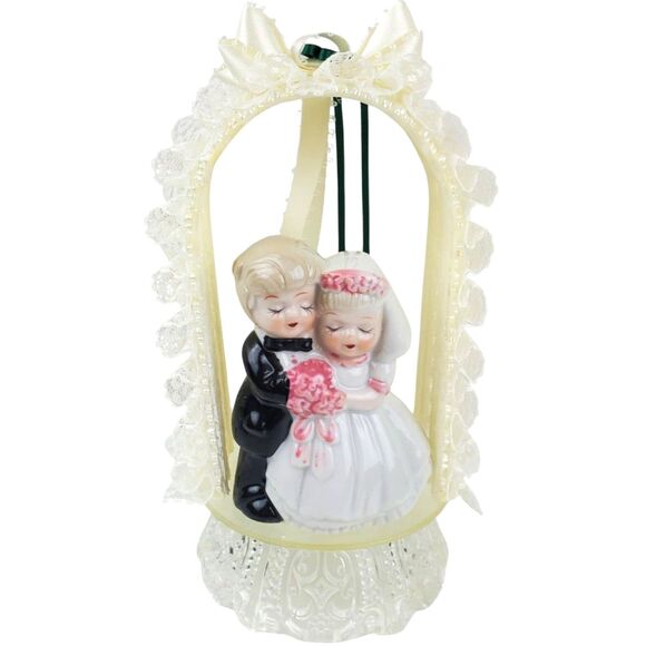 Vintage | Party Supplies | Vintage Mid Century Mcm Ceramic Bride And ...